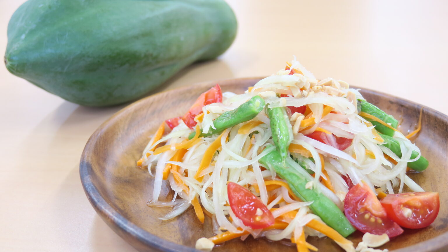 青パパイヤのソムタム | JA南彩